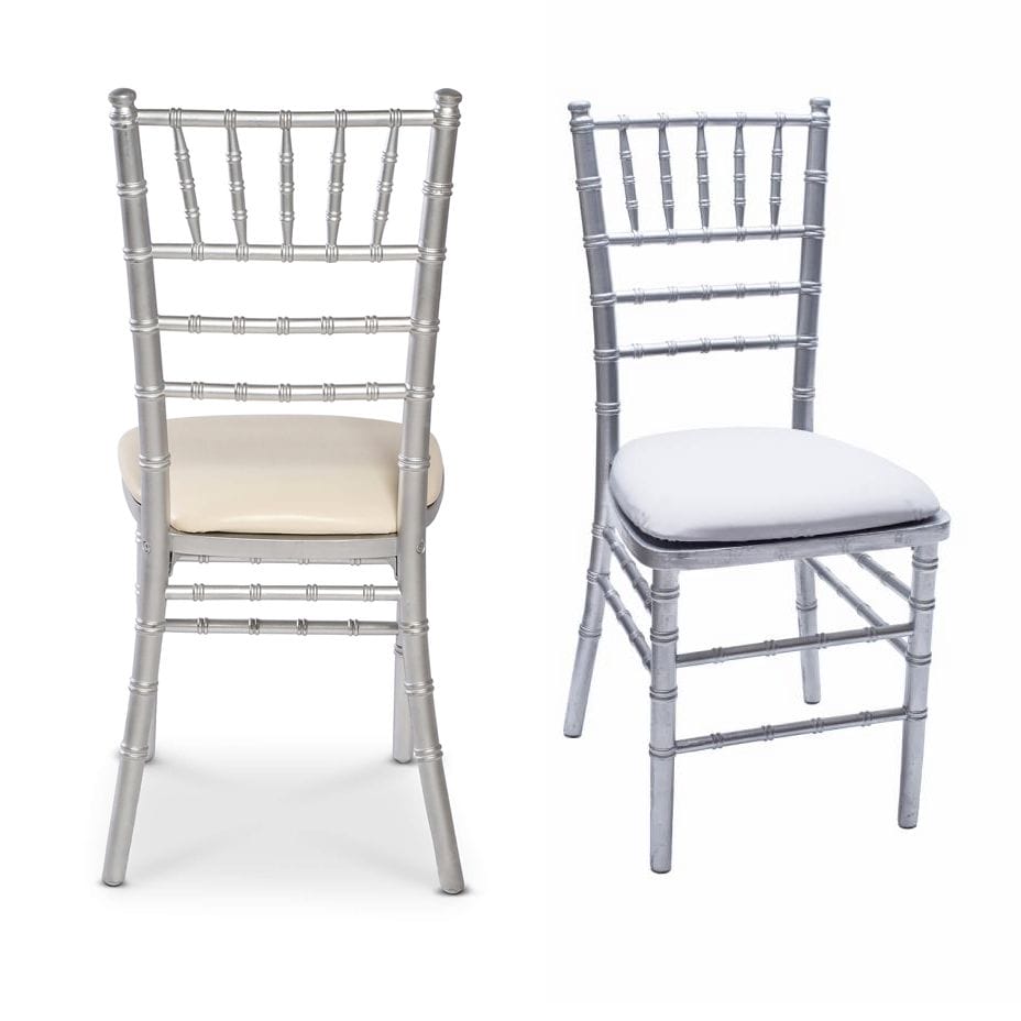 Silver Chiavari Chair Rental • VintageBash