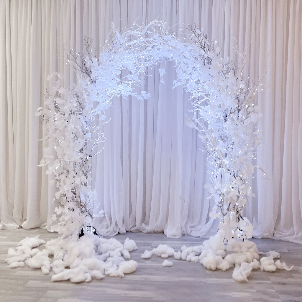 Winter Wonderland Arch Rental • VintageBash