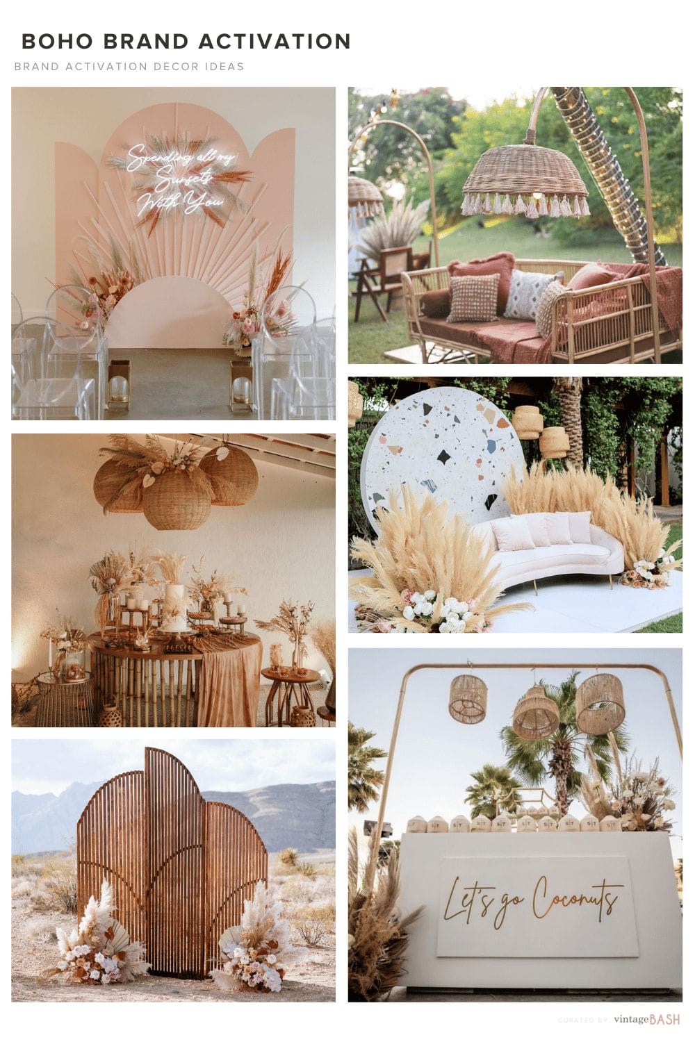 Boho Brand Activation Ideas & Inspiration Boards • VintageBash