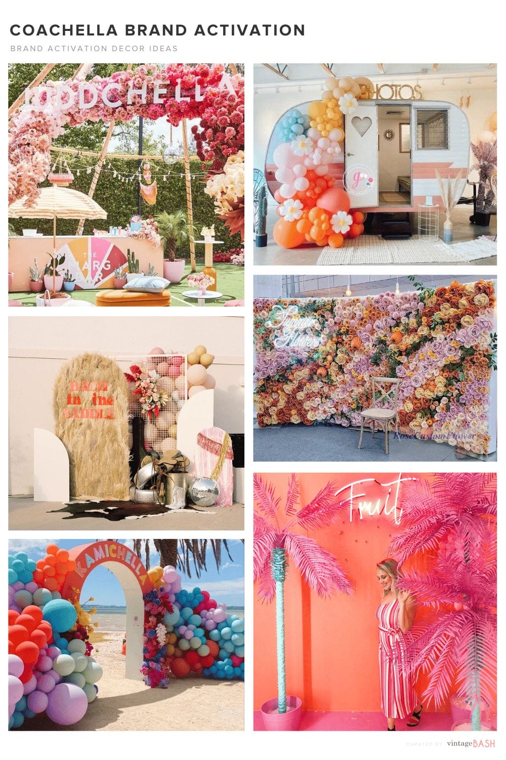 Coachella Brand Activation Ideas & Inspiration Boards • VintageBash