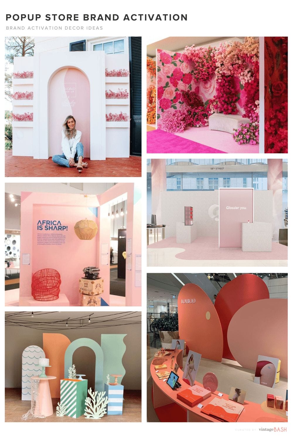 Popup Store Brand Activation Ideas & Inspiration Boards • VintageBash