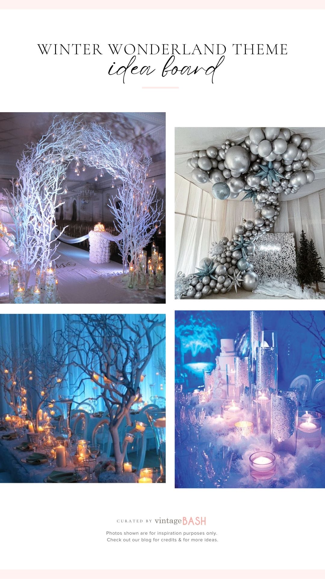 Winter wonderland theme party store
