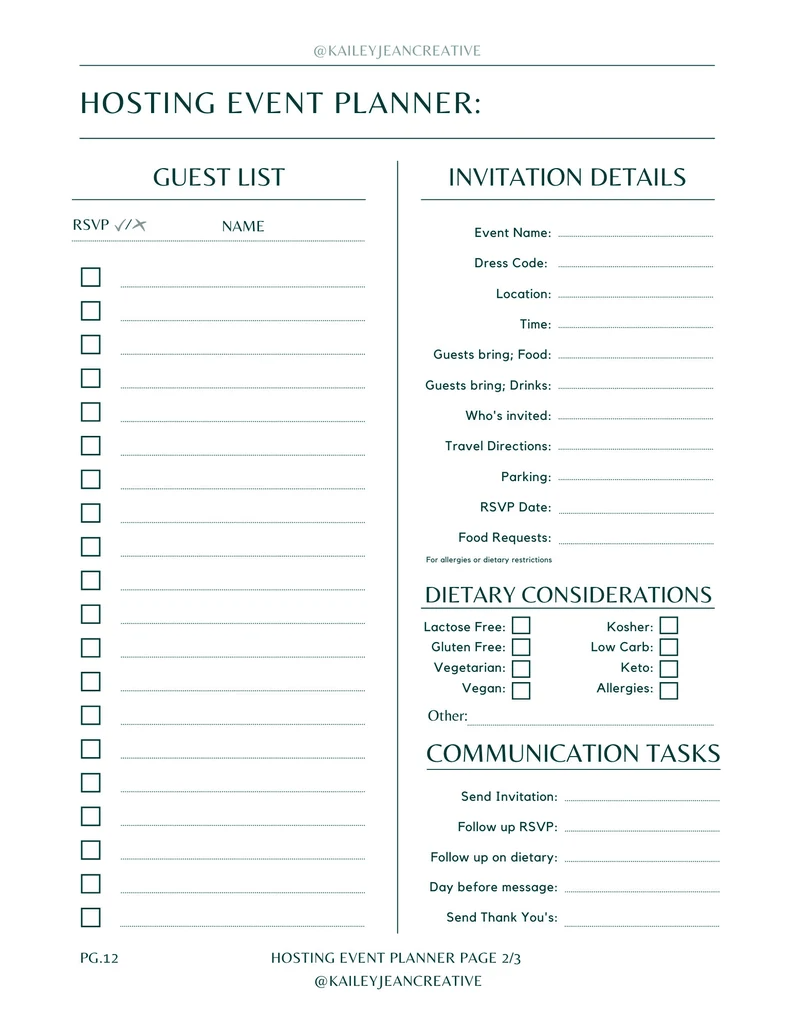 7 Essentials In Planning A Gala Event Checklist • VintageBash