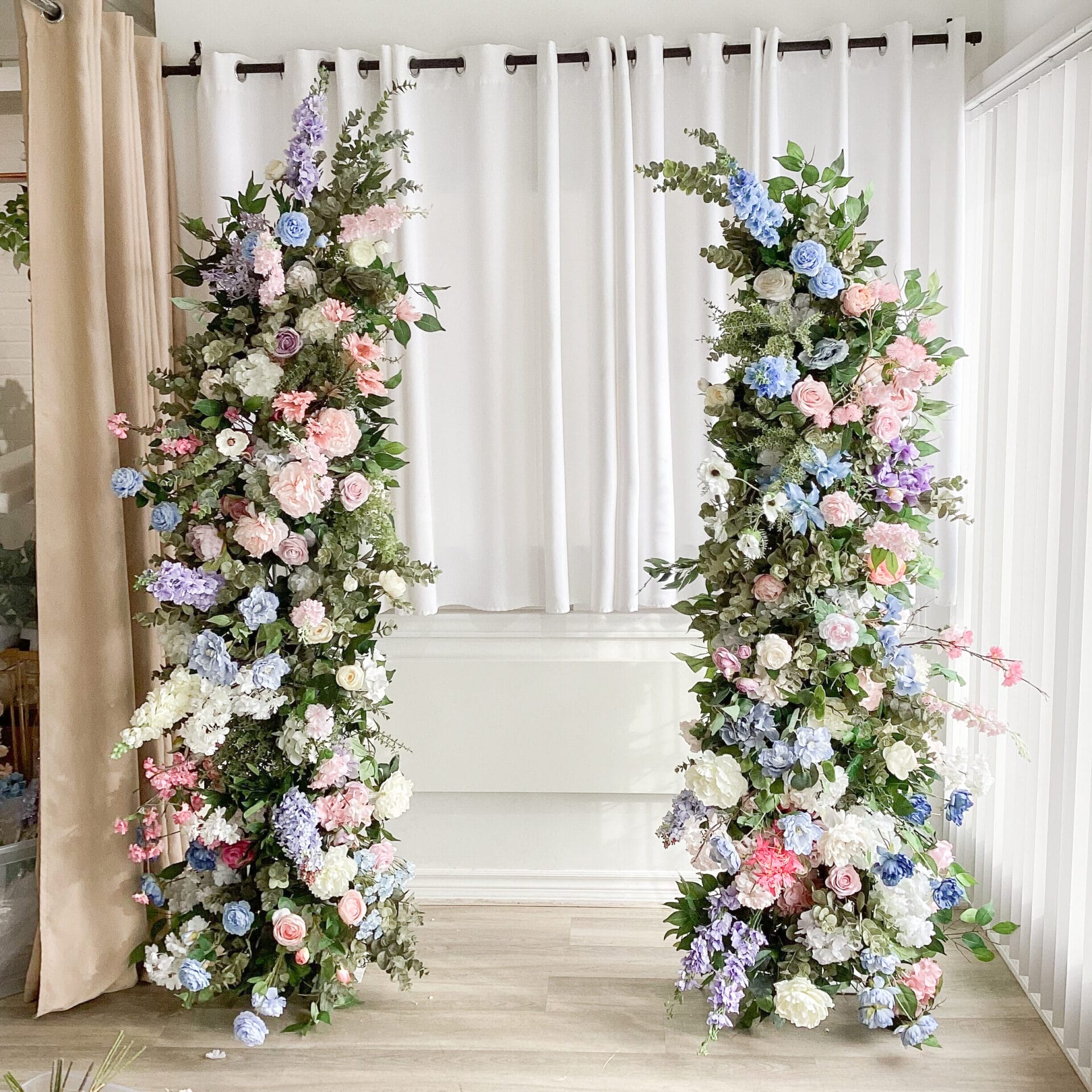 Bridgerton Inspired Floral Arch Rental • VintageBash