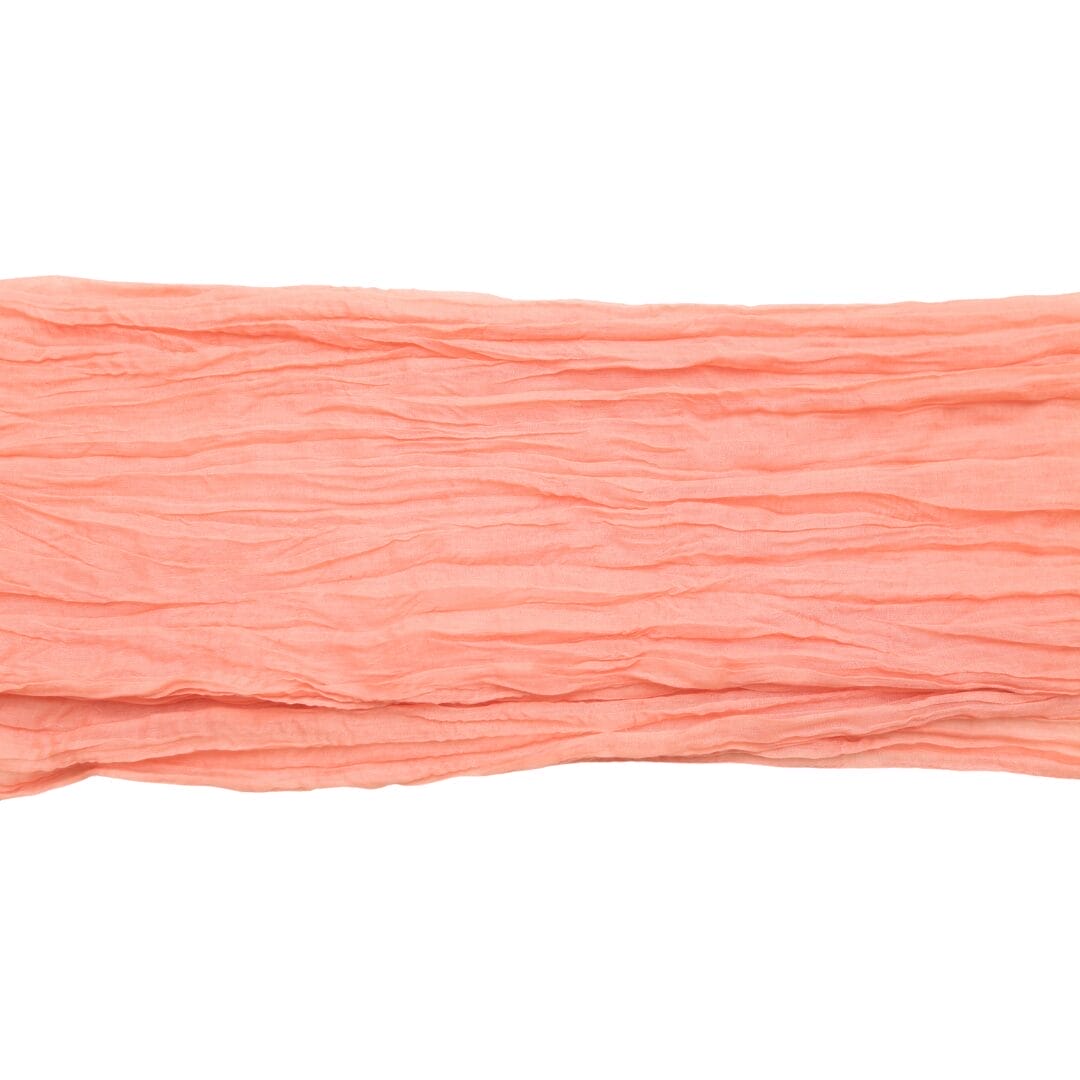Peach Cheesecloth Runner Rental • VintageBash